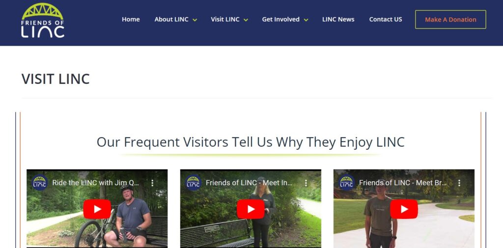 New LINC website – Friends of LINC